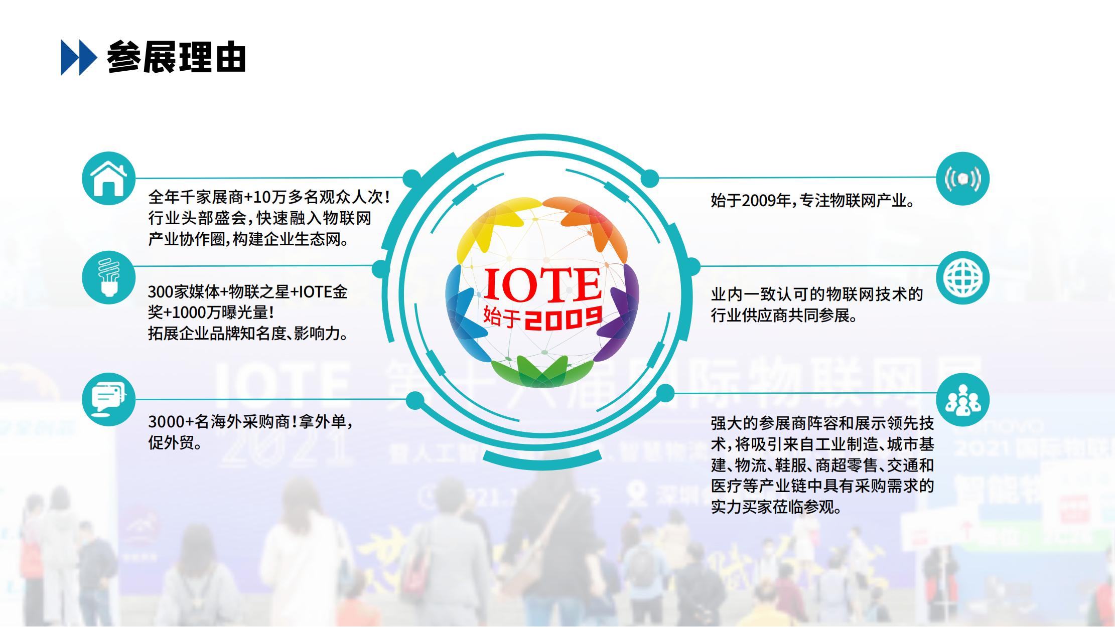IOTE•2022深圳物联网展专题介绍